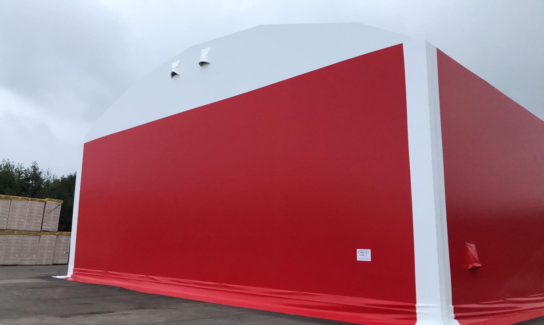 Pantosh Ehitus PVC hall 20 x 40m, H/7 – 800 m² - FinEst-Hall Factory OÜ