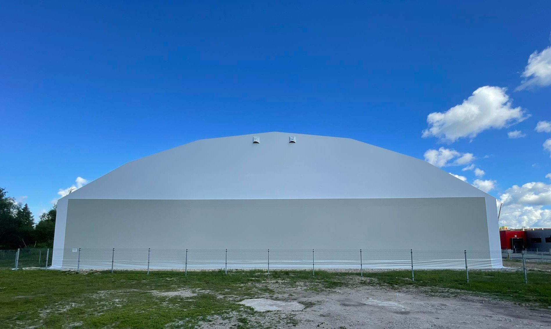 KPG Kaubanduse PVC hall 40 x 50m, H/6 – 2000 m² - FinEst-Hall Factory OÜ