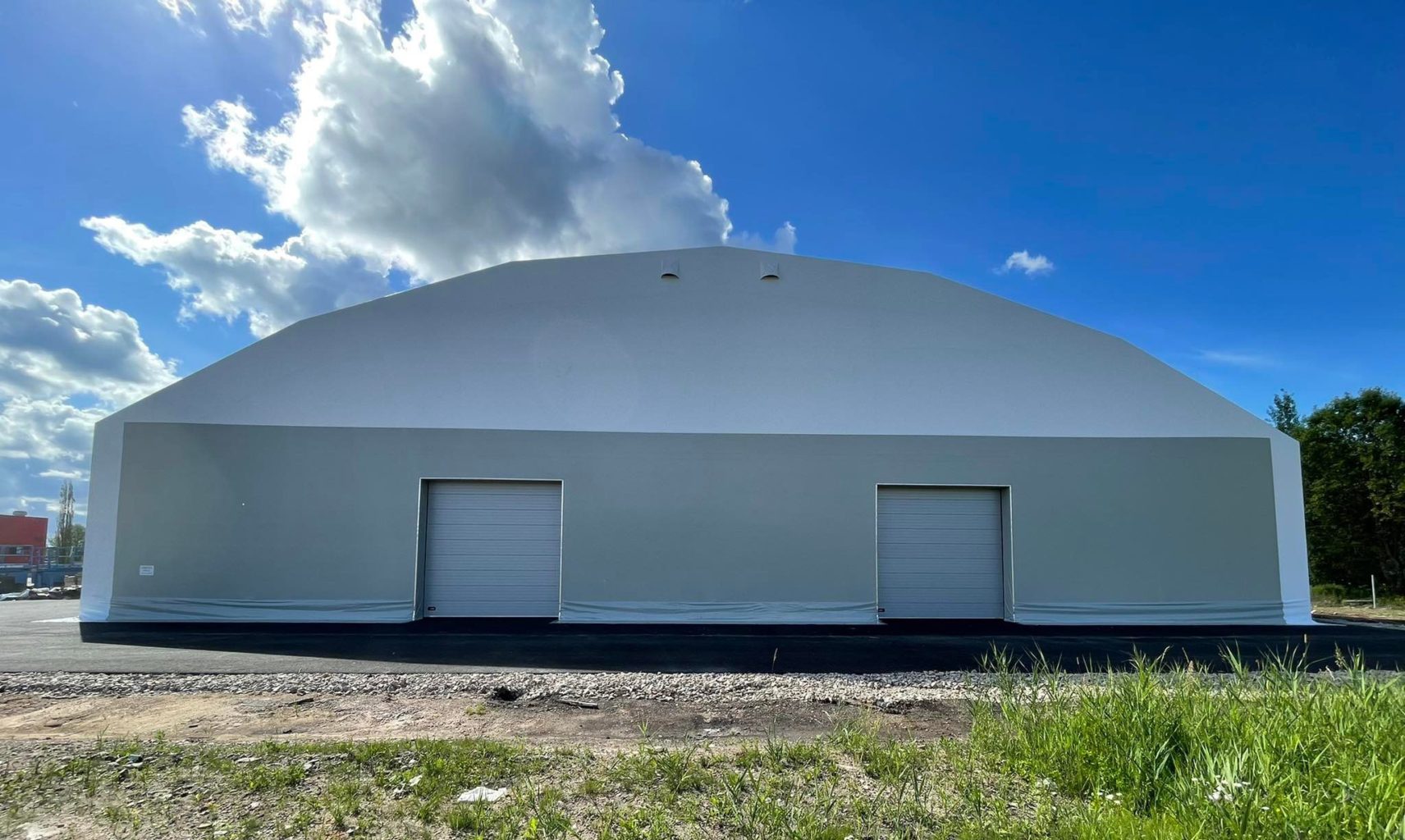 KPG Kaubanduse PVC hall 40 x 50m, H/6 – 2000 m² - FinEst-Hall Factory OÜ