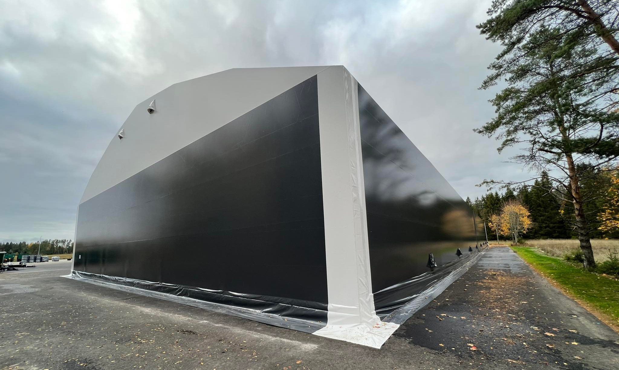 Palmse Metall PVC hall 30 x 80 m, H/6,5 – 2400 m² - FinEst-Hall Factory OÜ