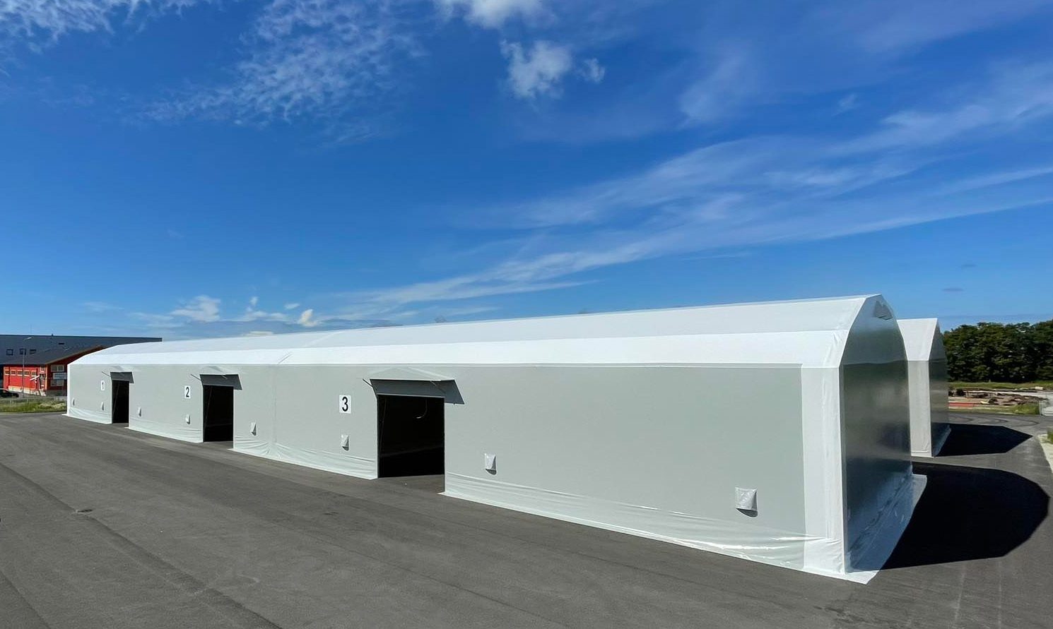 RGR Metall PVC hall 20 x 75m, H/6 – 1500 m² - FinEst-Hall Factory OÜ