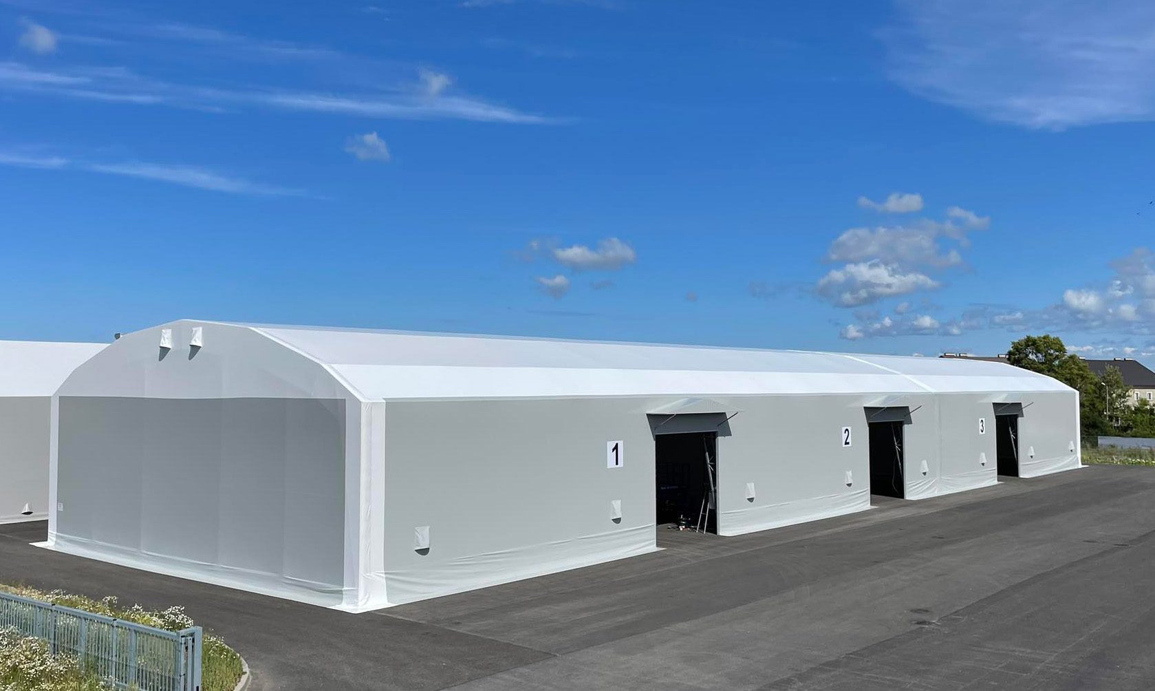 RGR Metall PVC hall 20 x 75m, H/6 – 1500 m² - FinEst-Hall Factory OÜ