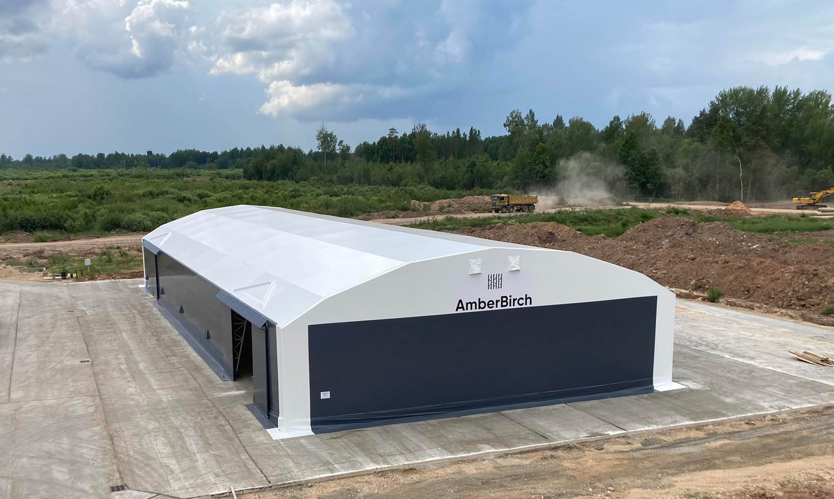 AmberBirch PVC hall 20 x 50m, H/4,6 – 1000 m² - FinEst-Hall Factory OÜ